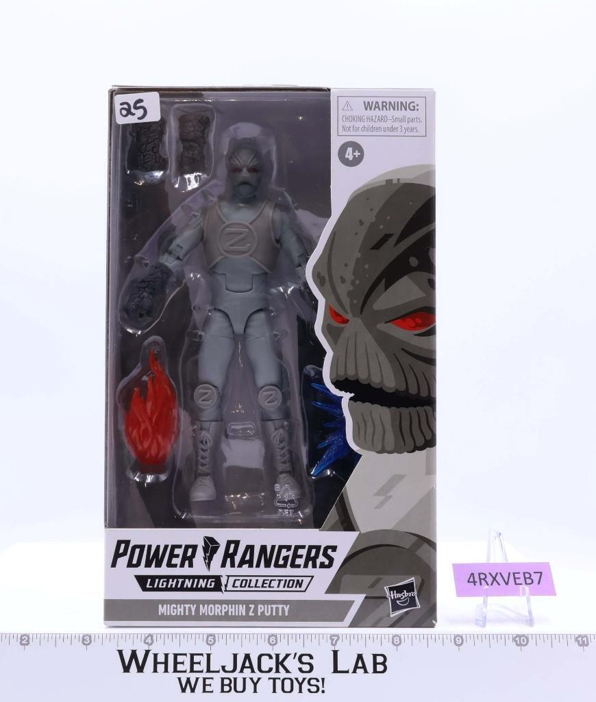 Mighty Morphin Z Putty Power Rangers Lightning Collection 2020 Hasbro ...