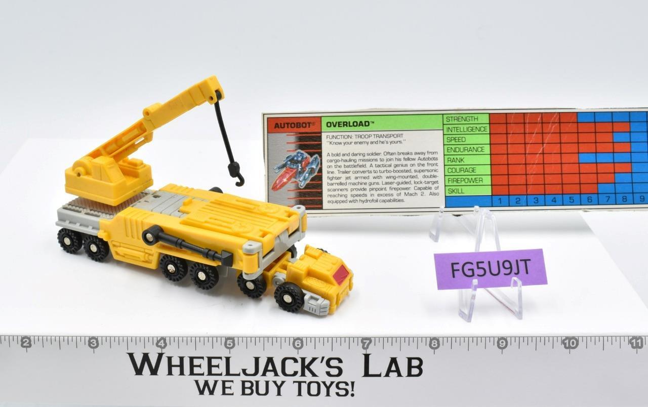 Erector Micromaster 100% Complete Vintage 1989 G1 Transformers Action ...