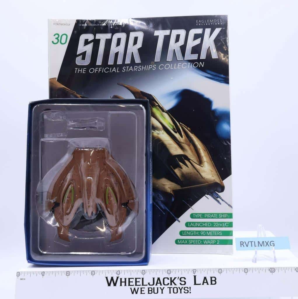 Nausicaan Fighter Star Trek Eaglemoss W/ Magazine Issue #30 - Wheeljack ...