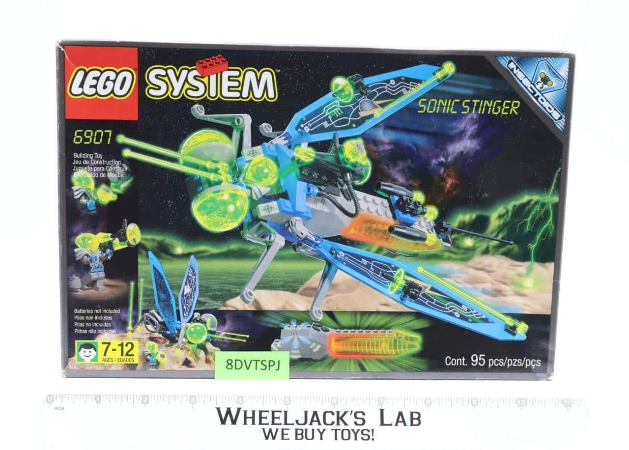 #6907 Sonic Stinger W/Box Lego 1998 Insectoids - Wheeljack's Lab