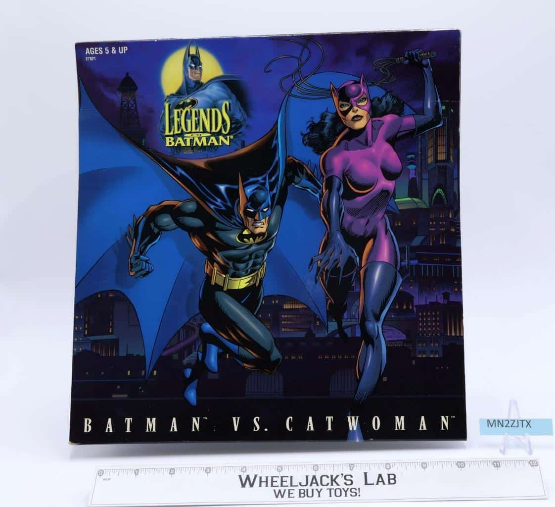 Batman vs Catwoman DC Comics Legends of Batman 1996 Kenner NEW MISB SEALED - Wheeljack's Lab