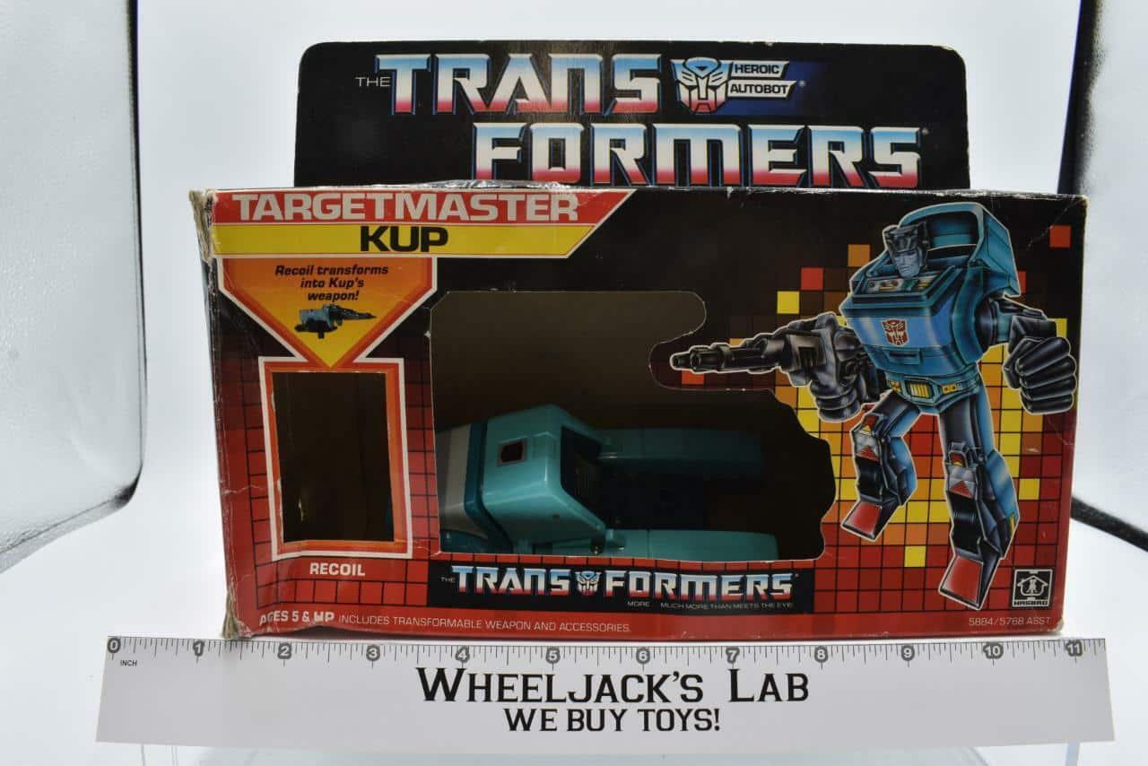Kup TARGETMASTER NEAR MINT FIGURE MIB 100% Complete 1987 Vintage G1 ...
