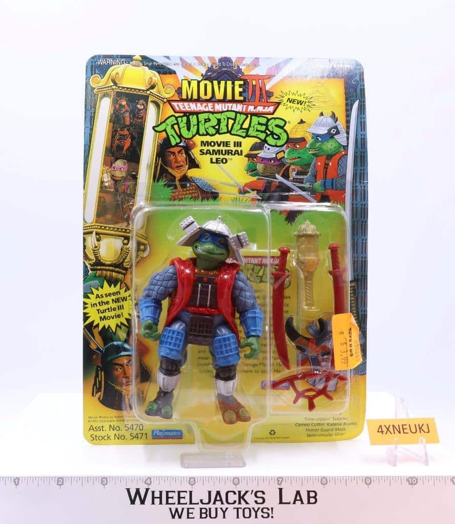 Samurai Leo Movie III Teenage Mutant Ninja Turtles TMNT 1992 Playmates ...