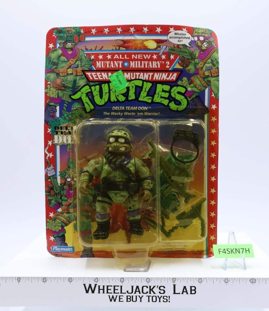 Delta Team Don Teenage Mutant Ninja Turtles TMNT 1992 Playmates NEW ...
