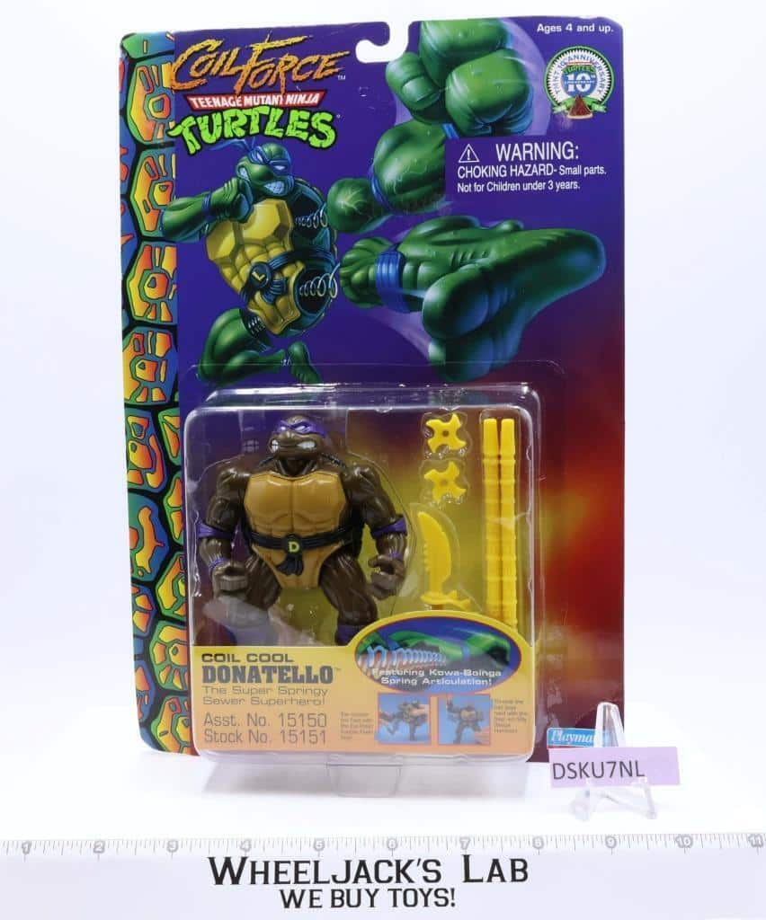 Donatello Teenage Mutant Ninja Turtles TMNT Coil Force 1996 Playmates ...