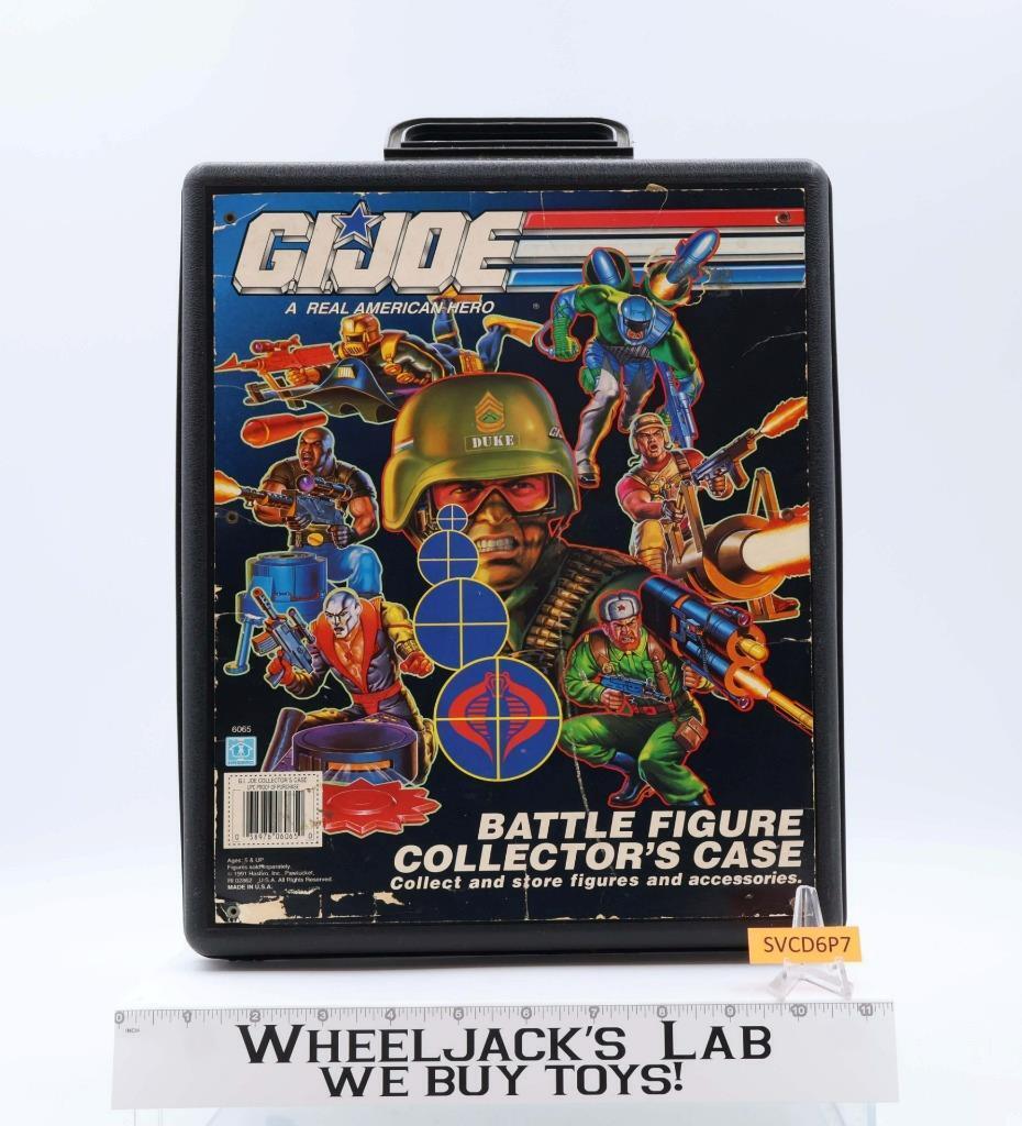 GI Joe Collector Display Case Complete 1983 Vintage Hasbro Vintage - Wheeljack's Lab
