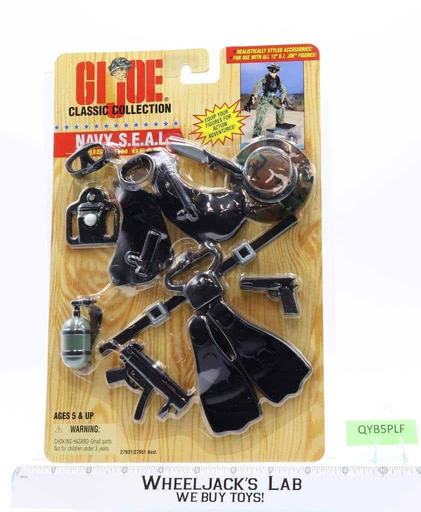 Navy S.E.A.L. Mission Gear GI Joe Classic Collection 12" MOSC 1997 ...