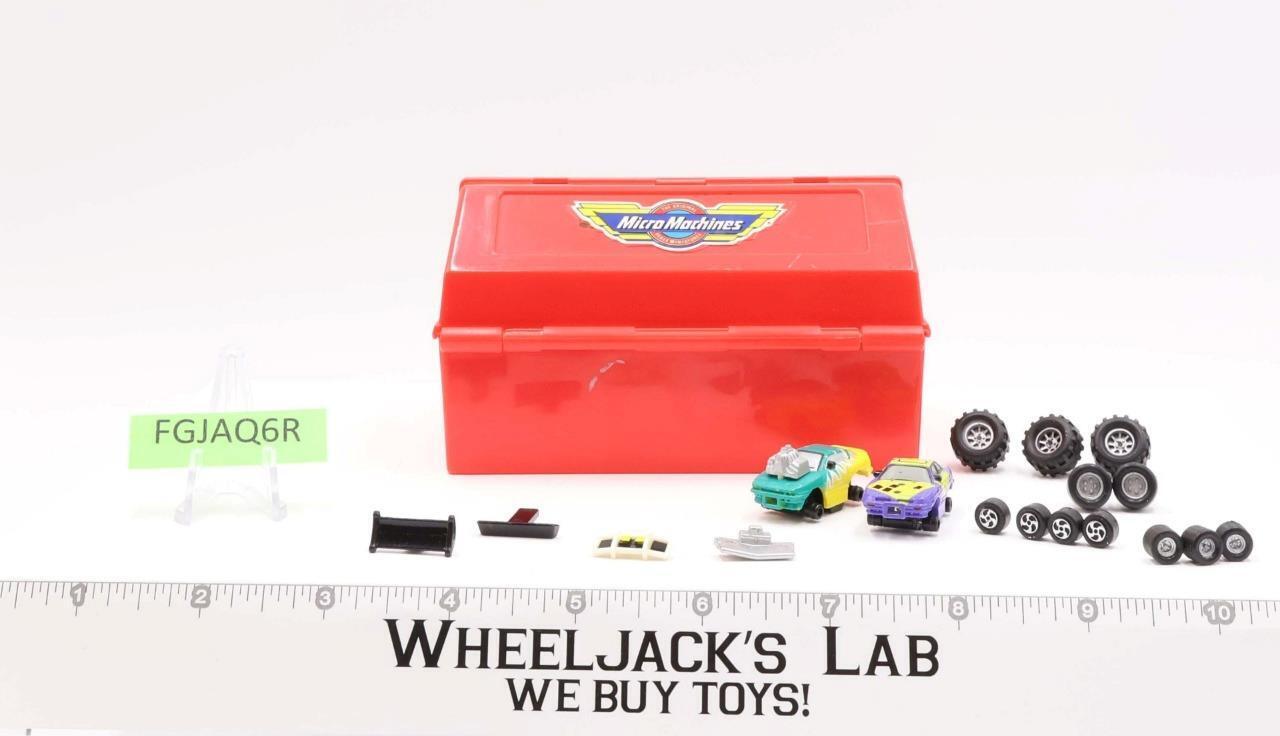 Speed Shop Toolbox Micro Machines 1990 Galoob Action Figure Playset ...