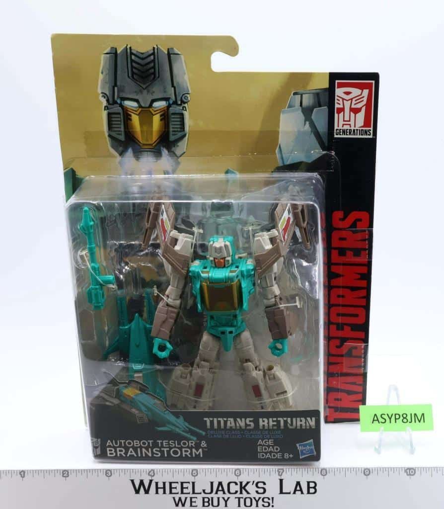 Telslor & Brainstorm Transformers Generations Titans Return 2015 Hasbro ...