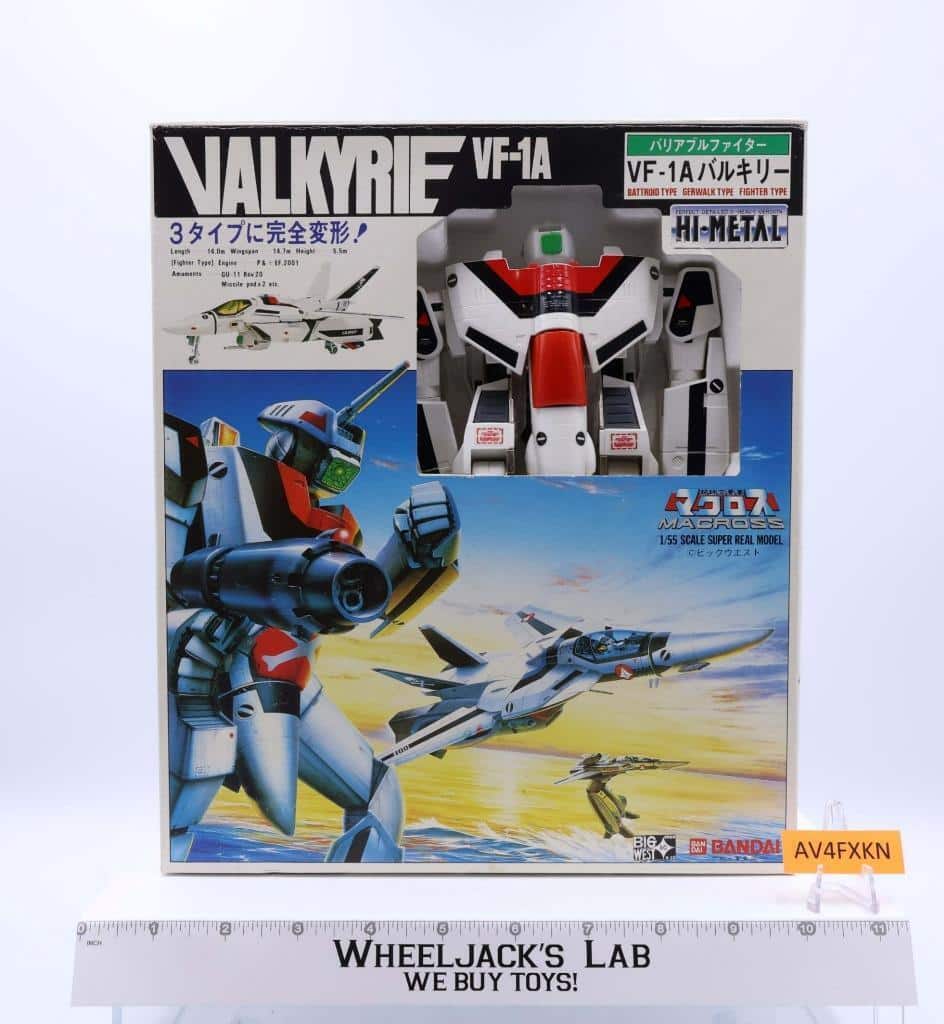 VF-1A Valkyrie Battroid Type Macross Hi-Metal 1/55 Bandai Super Real Model - Wheeljack's Lab
