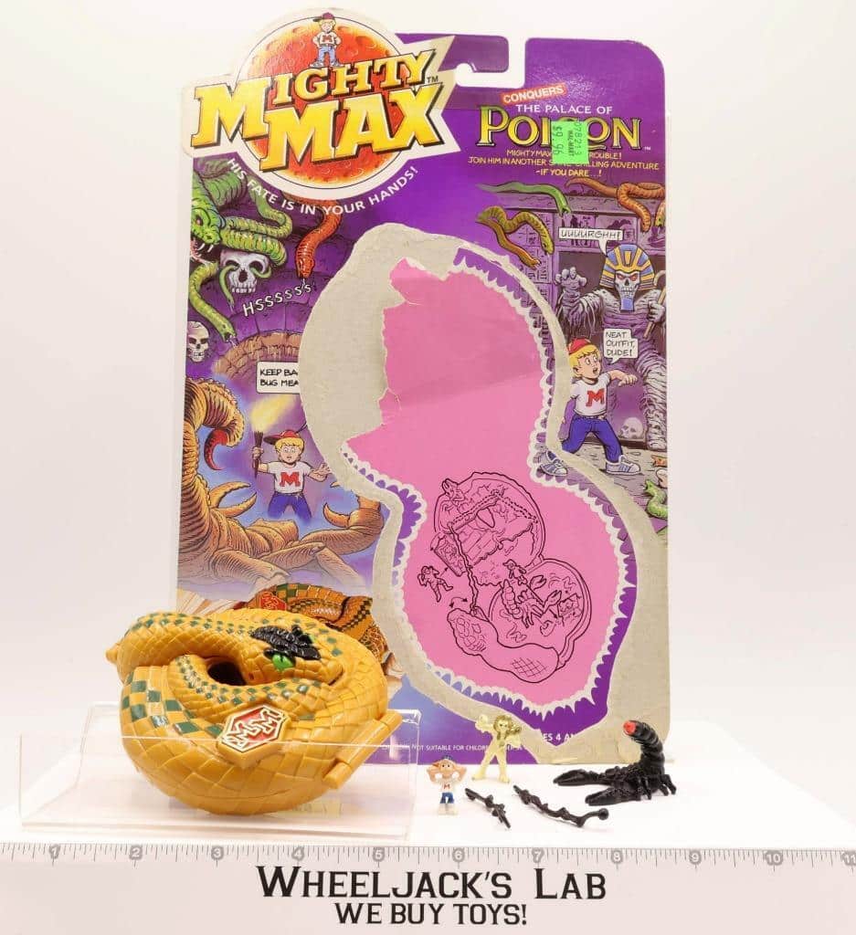 Palace of Poison 1992 Mighty Max Bluebird Toys Vintage Collectible ...