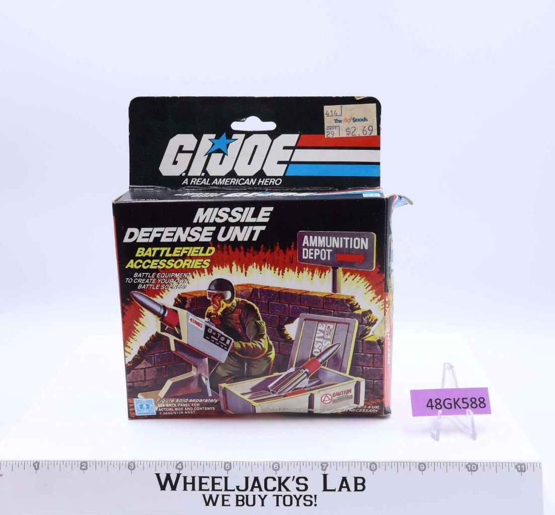 Missile Defense Unit 100% Complete W/Box GI Joe 1984 Action War Hasbro ...
