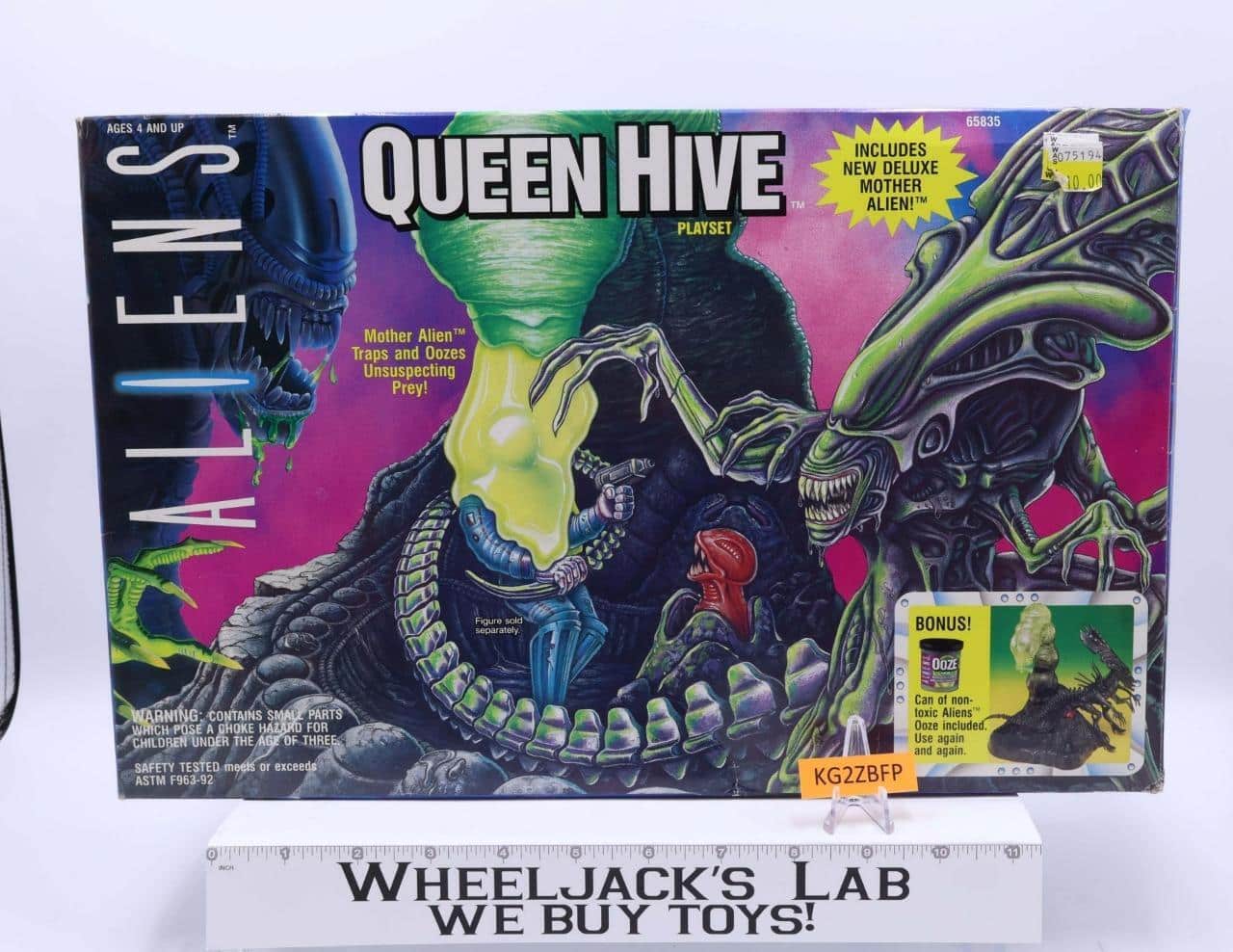 Queen Hive 100% Complete Aliens 1992 Kenner Action Figure Playset ...