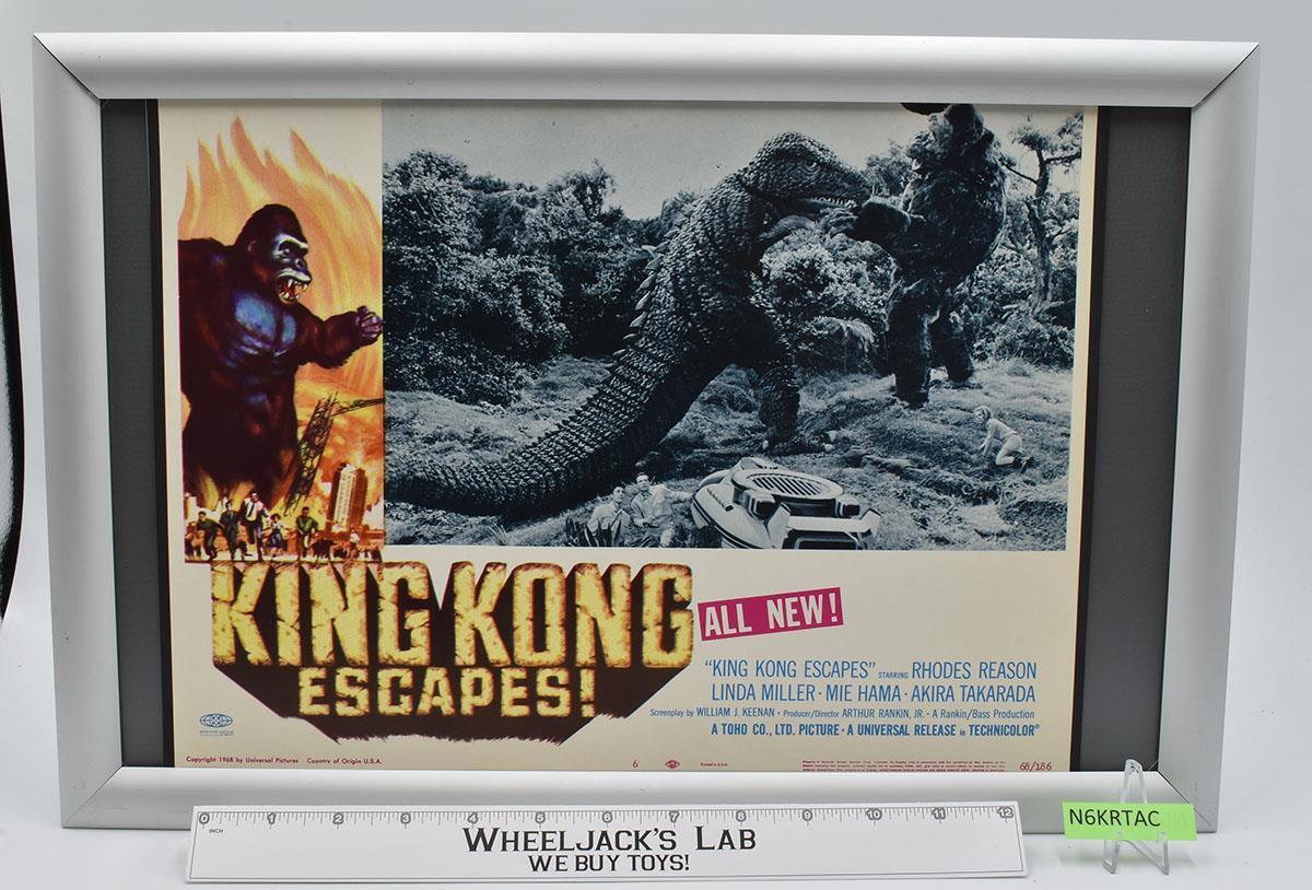 King Kong Escapes 1968 Sci-fi/Horror Movie Lobby Card Poster 11x14 ...