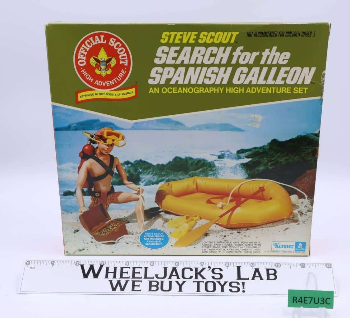 Search for the Spanish Galleon Steve Scout 1974 Kenner Oceanography ...