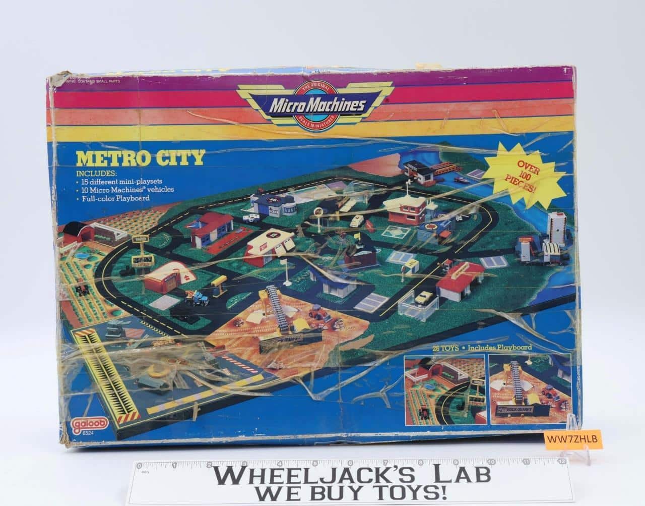Metro City Micro Machines 1990 Galoob Action Figure Playset - Wheeljack ...
