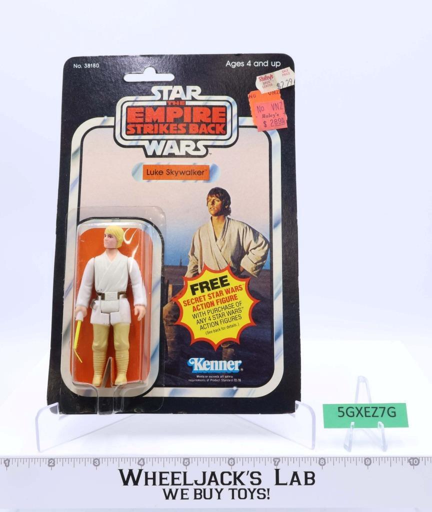 Luke Skywalker Farmboy 21 Back-A Star Wars ESB 1980 Kenner NEW MOSC ...