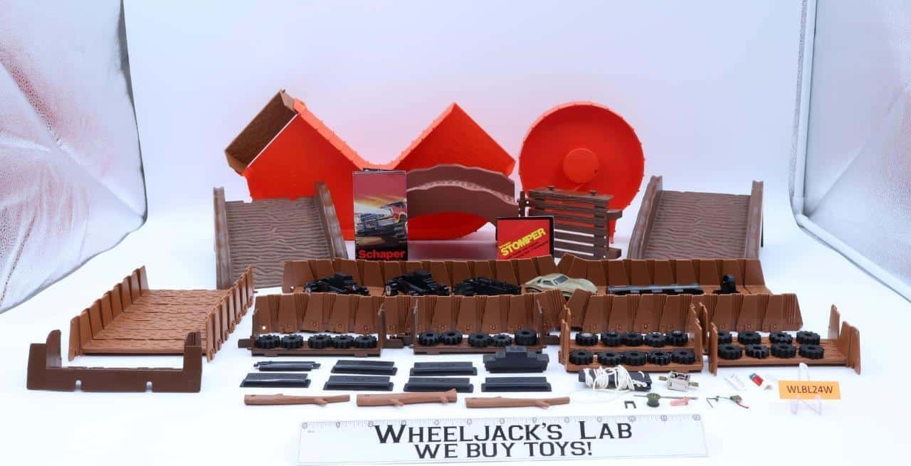 Devil Mountain Set Action Track System Stompers 1984 Schaper ...