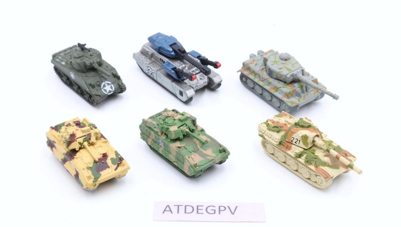 Lot of 6 Tanks 1988-89 Vintage Galoob Micro Machines - Wheeljack's Lab