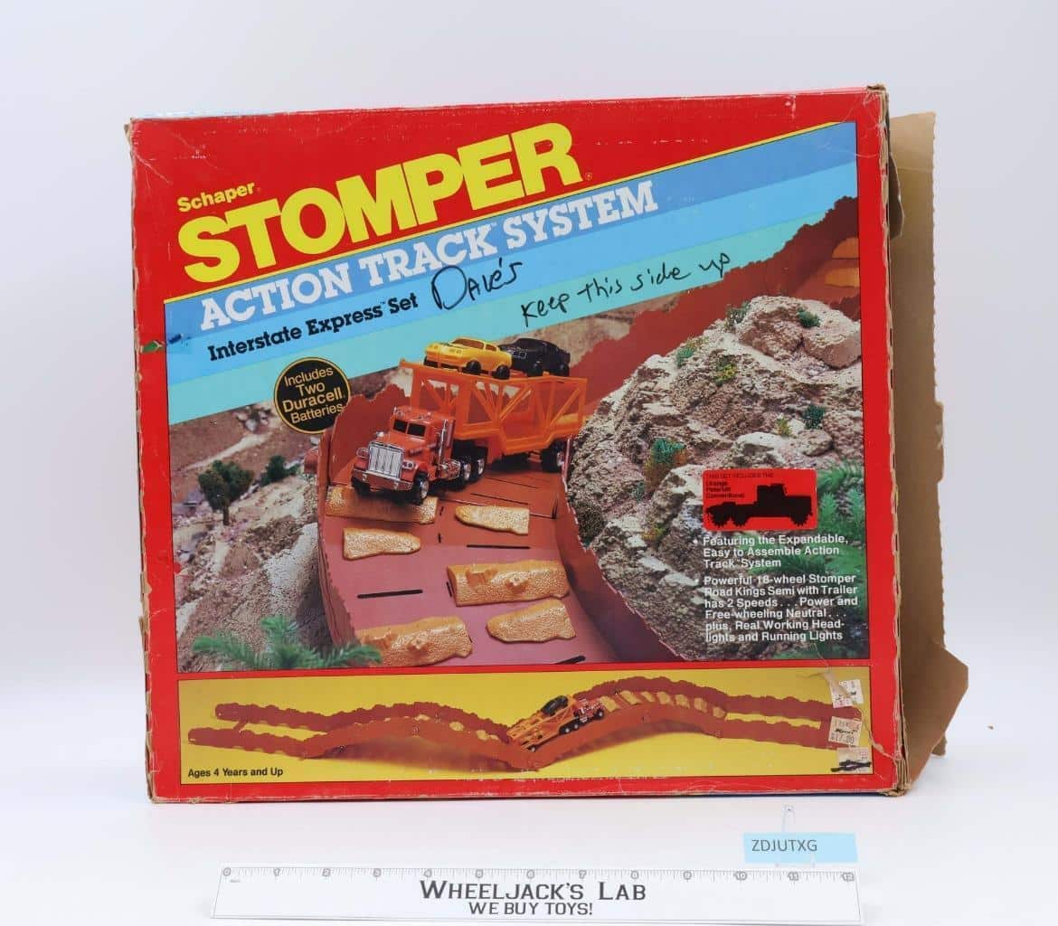 Interstate Express Set Action Track System 100% Complete Stompers 1984 ...