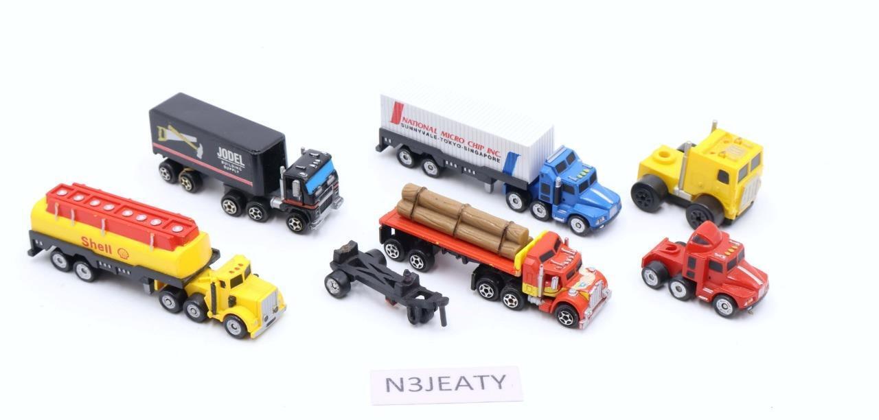 Lot of 6 Semi Trucks 1988-89 Vintage Galoob Micro Machines - Wheeljack ...
