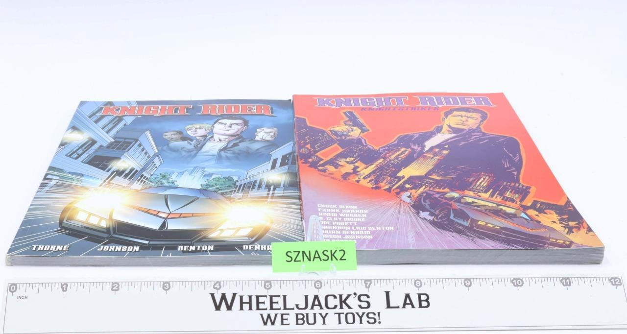 Lot of 2 Knight Rider Comic Books IDW 2015 Lion Forge - Wheeljack's Lab