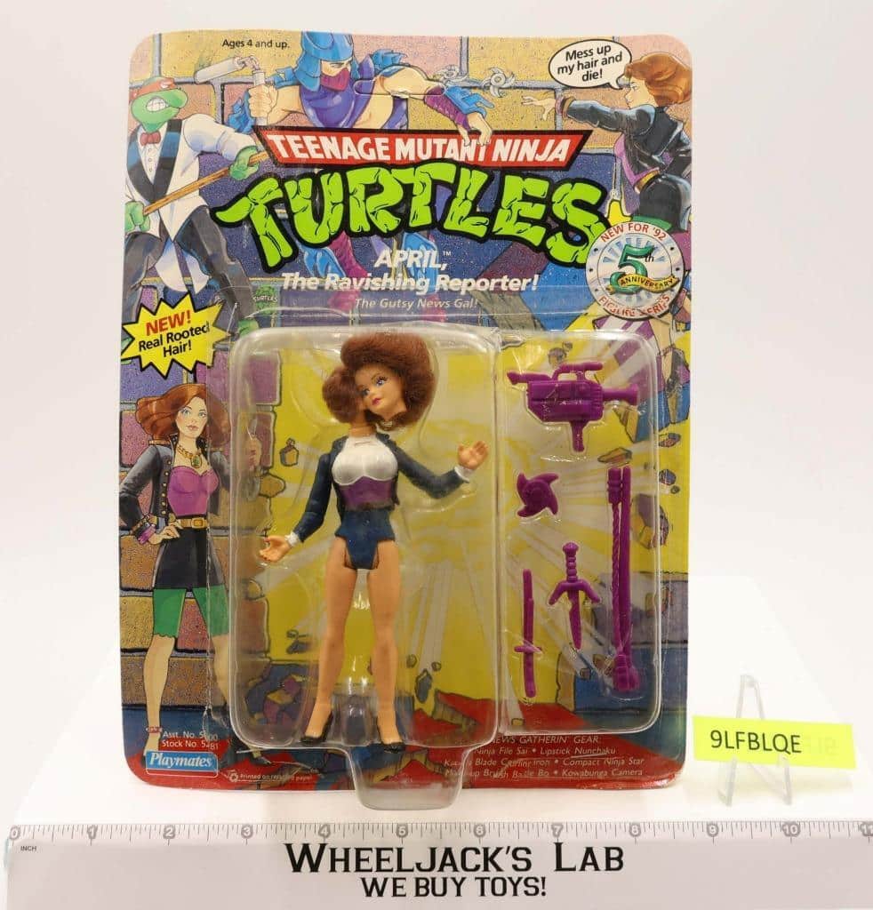 April Ravishing Reporter Teenage Mutant Ninja Turtles TMNT 1992 NEW ...