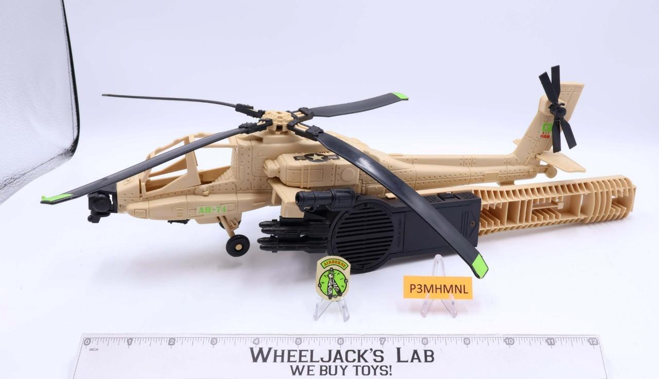 AH-74 Desert Apache GI Joe 1992 Hasbro Vintage Action Figure Vehicle ...