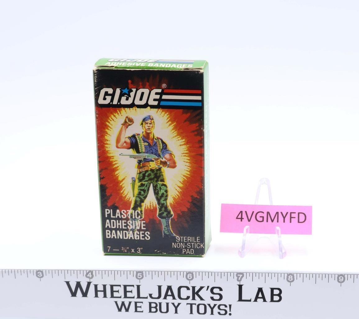 GI Joe Plastic Adhesive Bandages Box of 7 Hasbro 1986 Band-Aid ...