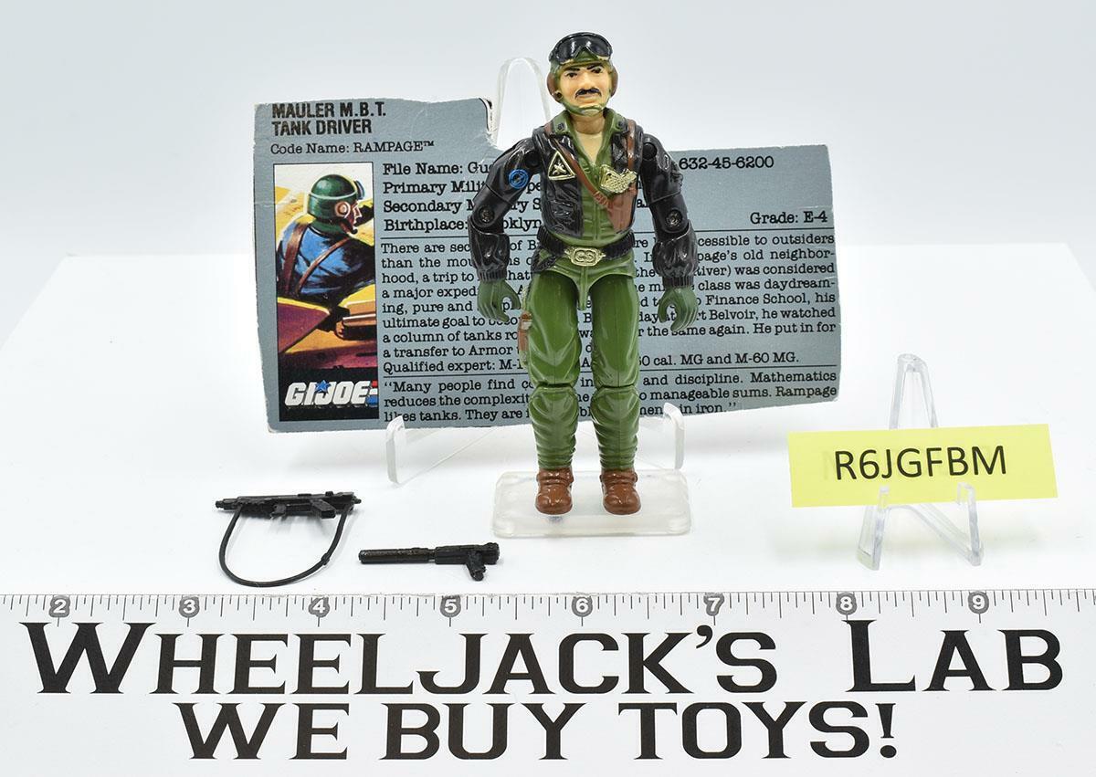 Rampage MAIL AWAY 100% Complete 1995 GI Joe ARAH Exclusive Vintage ...