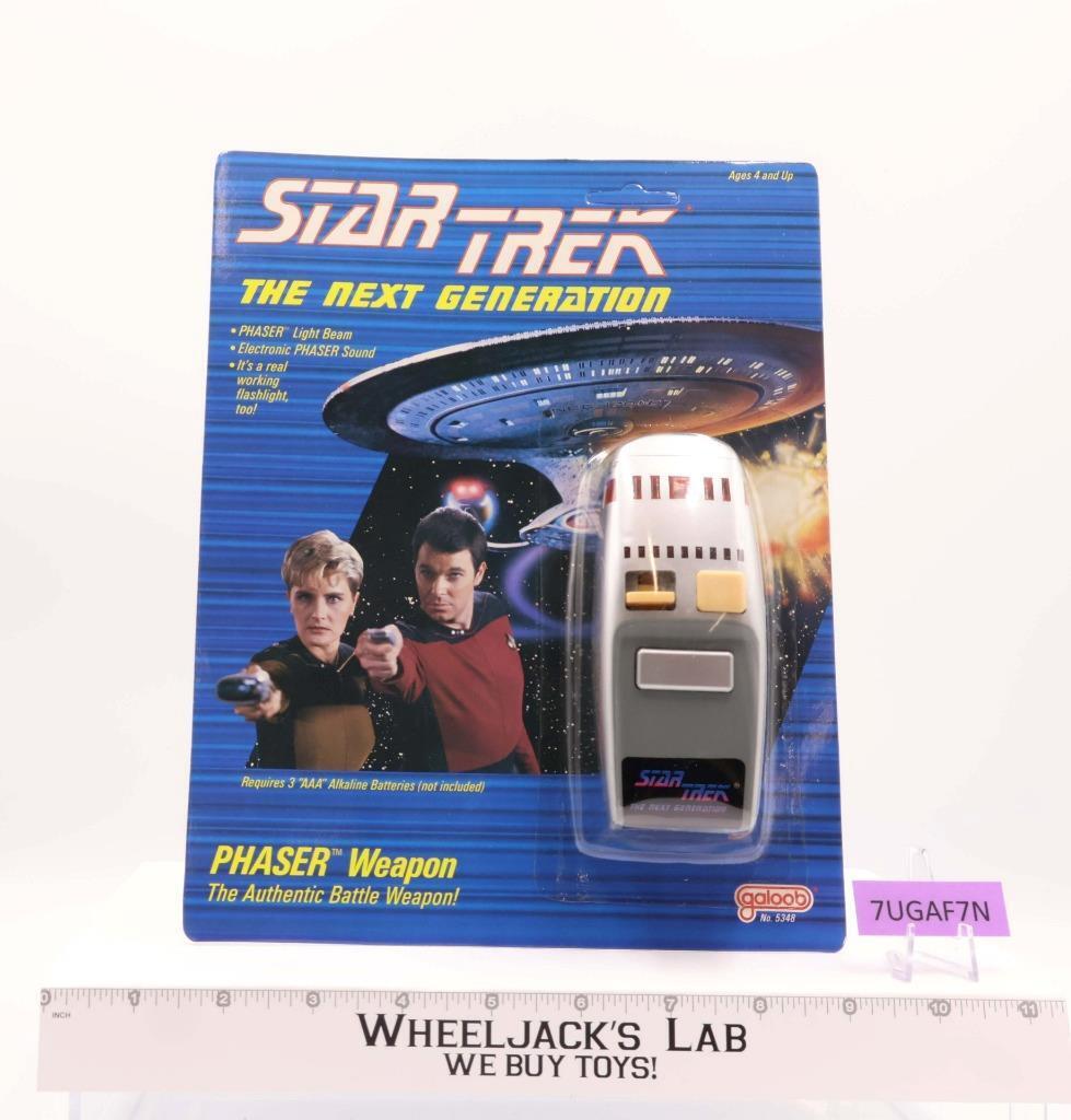 Phaser Weapon Star Trek The Next Generation 1988 Vintage MOSC Galoob ...
