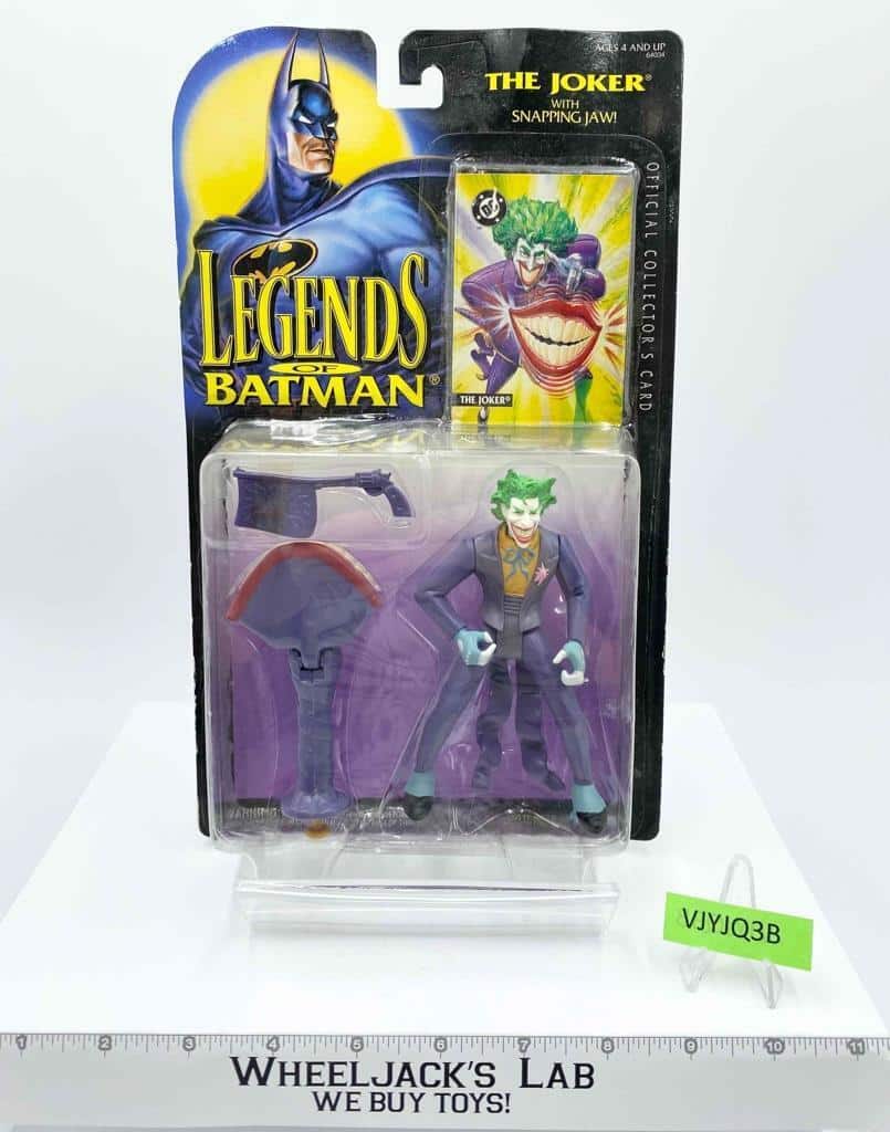 The Joker W/Snapping Jaw Legends of Batman Kenner 1994 Action Figure ...