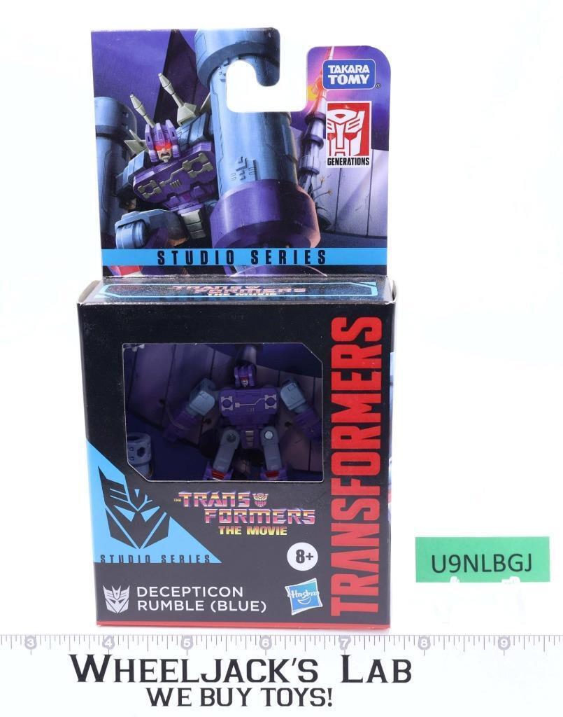 Rumble (Blue) Transformers The Movie Studio Series 2022 Hasbro NEW MOSC ...