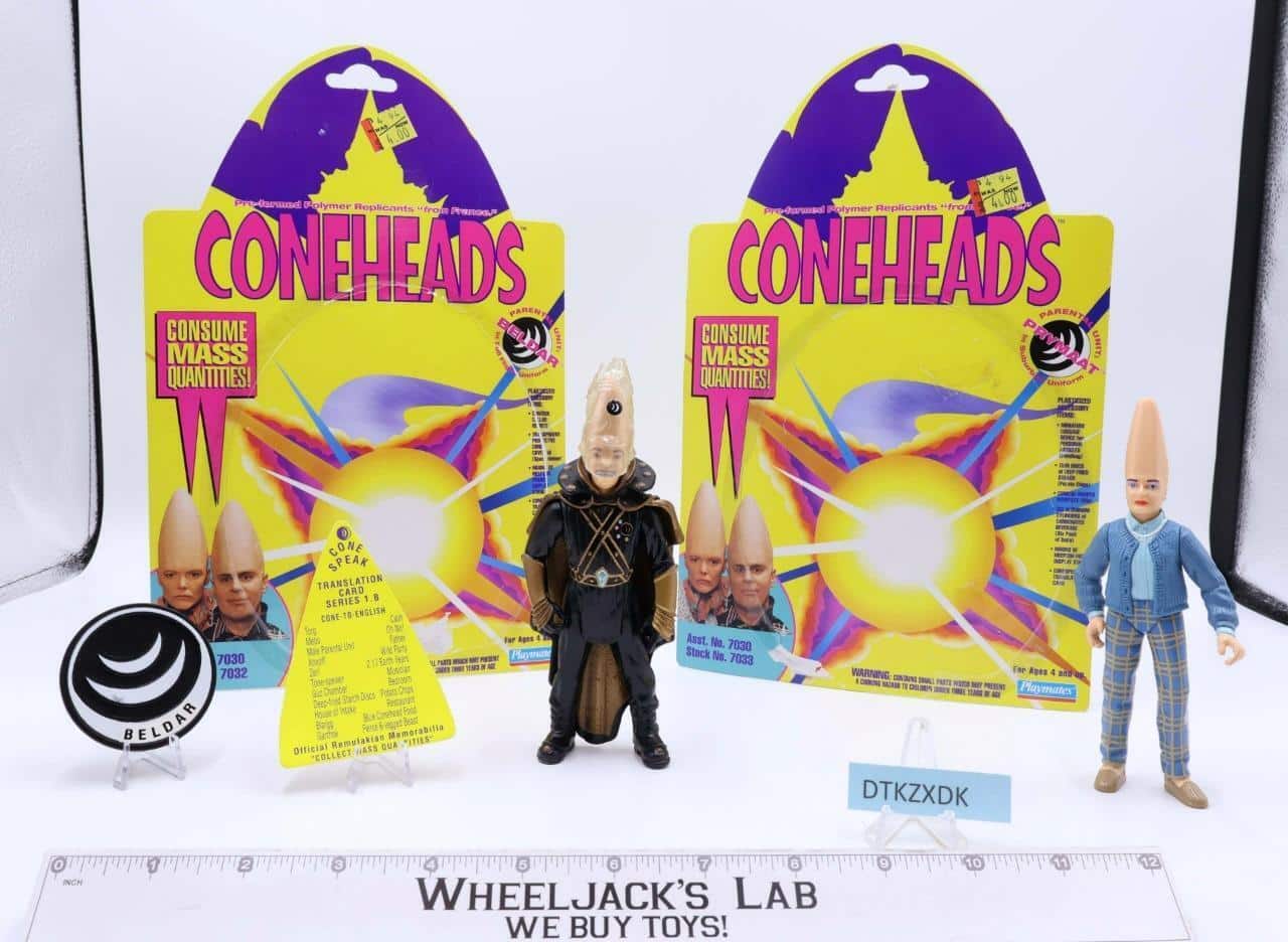 Beldar & Prymaat Coneheads 1993 Playmates Vintage Action Figures ...