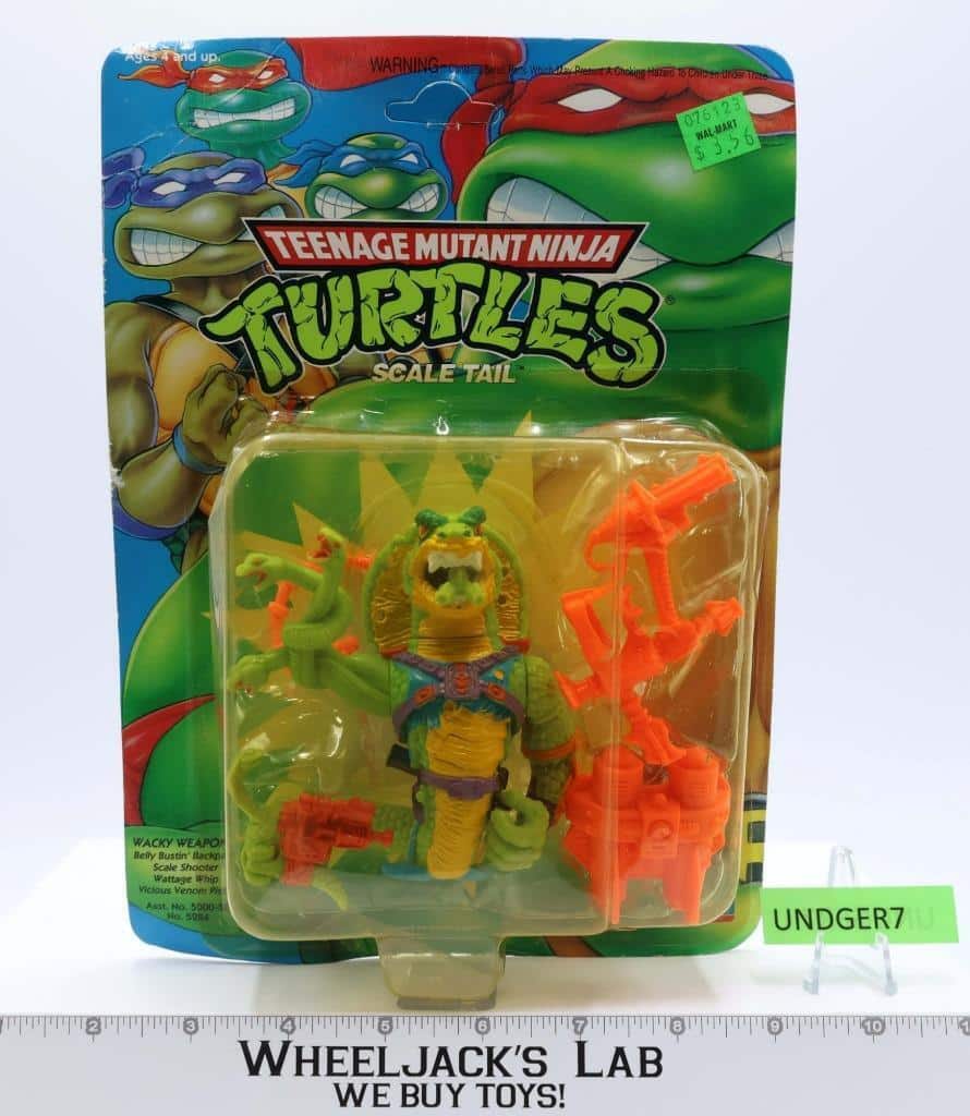 Scale Tail Teenage Mutant Ninja Turtle TMNT 1992 Playmates NEW MOSC ...
