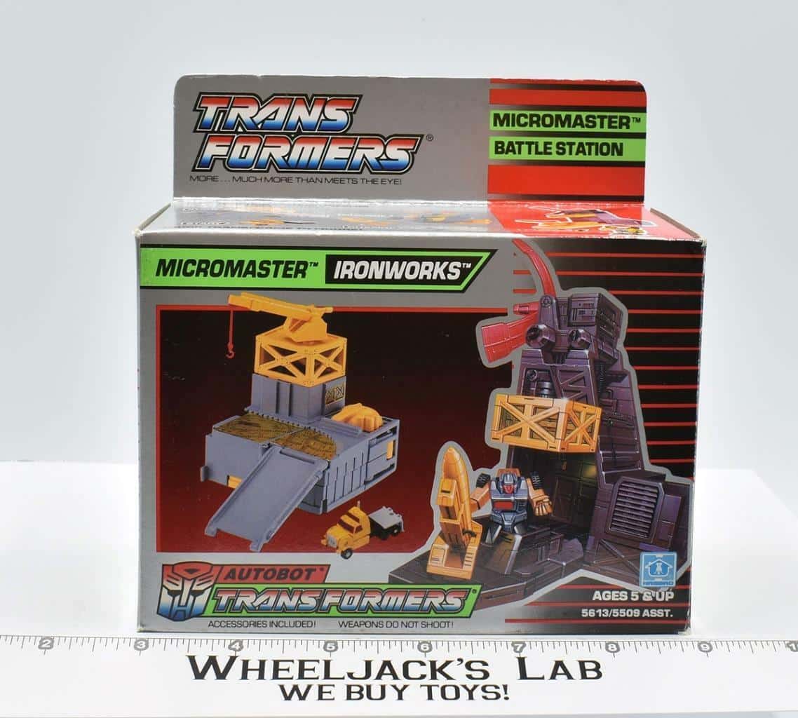 Ironworks MIB 100% Complete 1988 Vintage G1 Transformers Hasbro Action ...