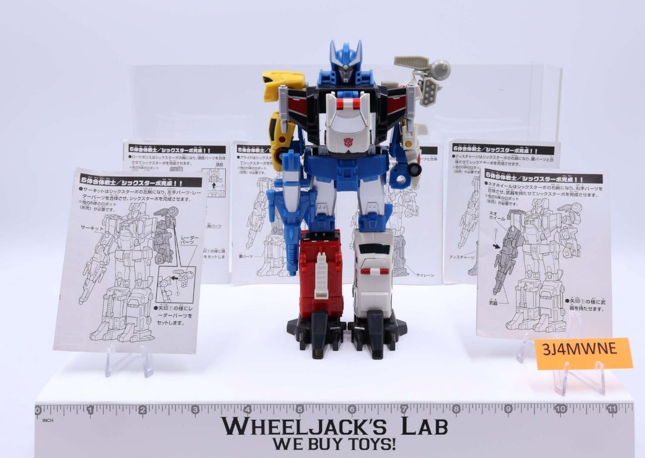 Sixturbo Micromasters Combiner Transformers Reissue 2002 Takara Action ...