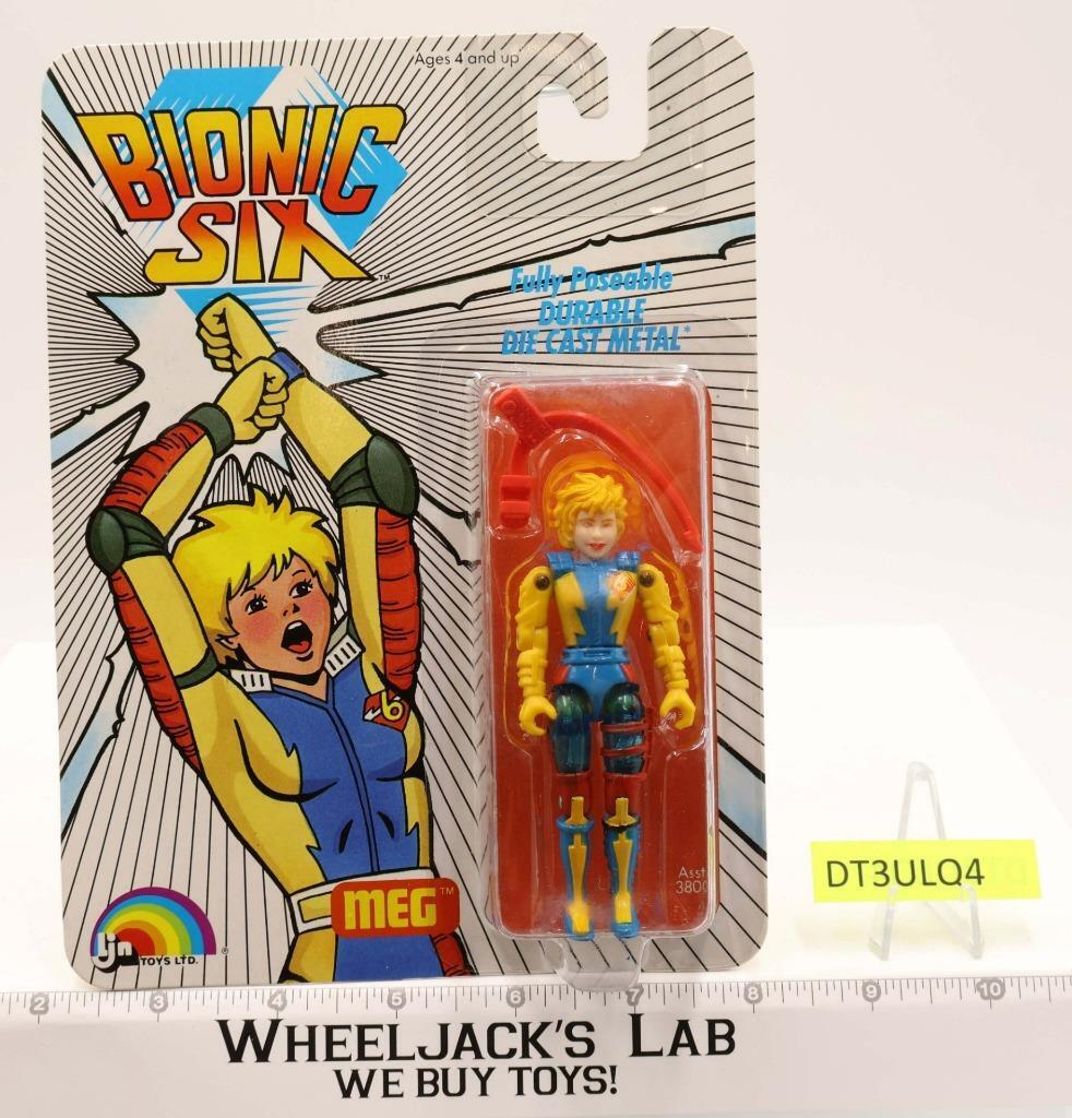 Meg Bionic Six 1986 LJN Vintage Action Figure NEW MOSC Sealed ...