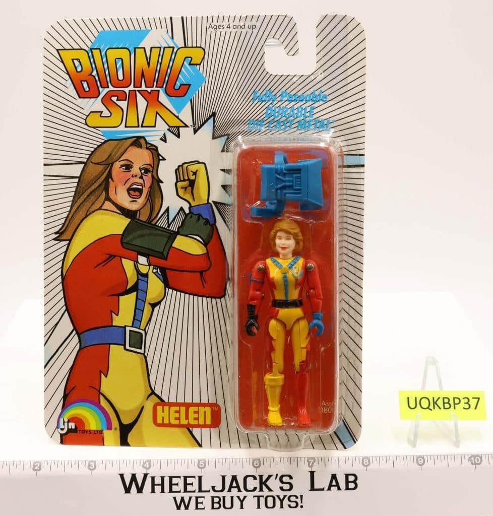 Helen Bionic Six 1986 LJN Vintage Action Figure NEW MOSC Sealed ...