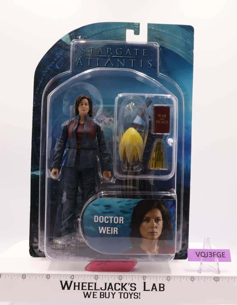 Doctor Weir Stargate Atlantis Series 1 MOSC Diamond Select Toys Action Figure - Wheeljack's Lab