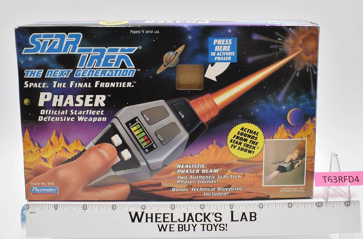 Phaser Starfleet Defense Weapon Star Trek The Next Generation 1992 ...