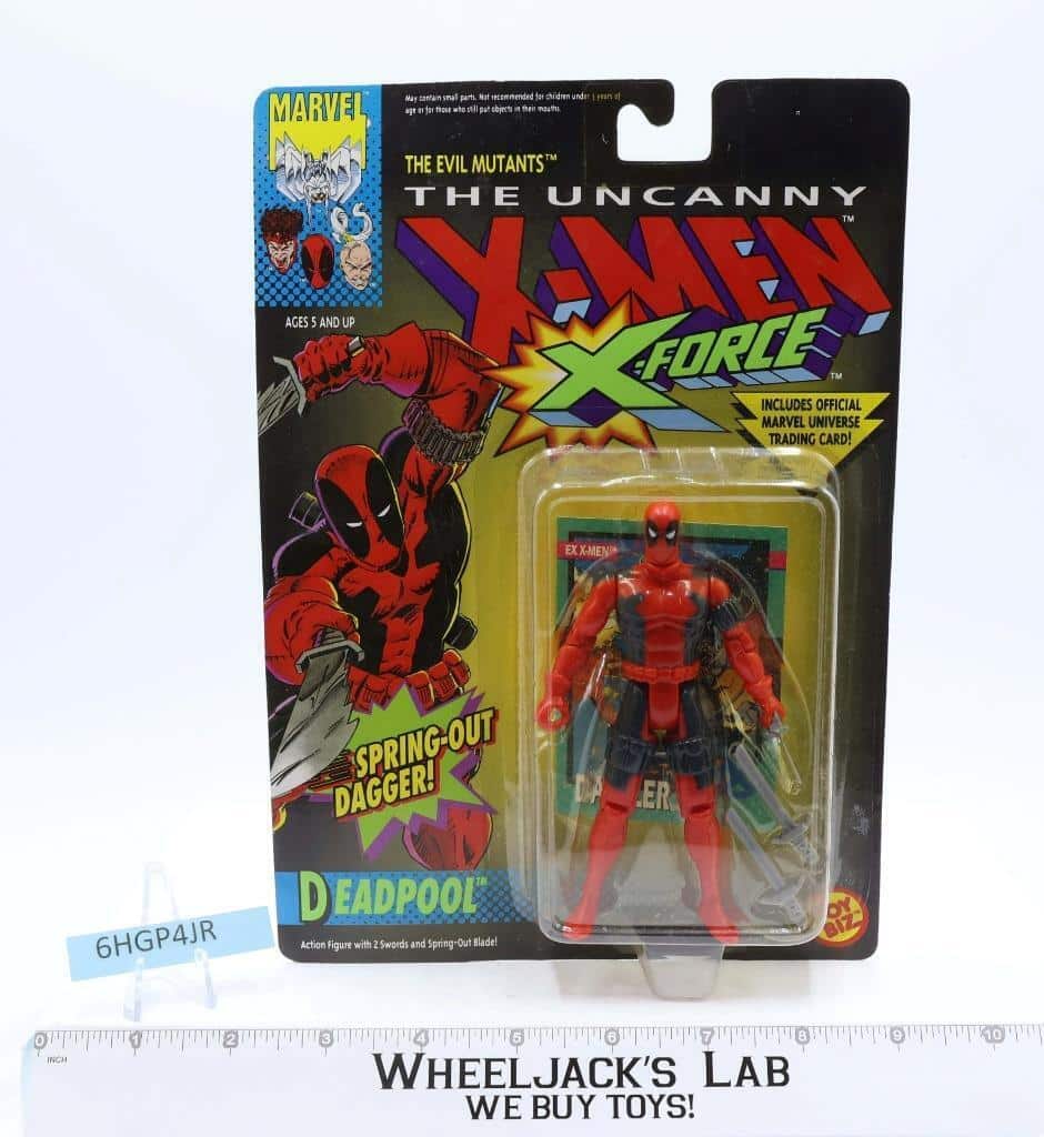 Deadpool The Uncanny X-Men X-Force The Evil Mutants Toybiz MOSC 1993 ...