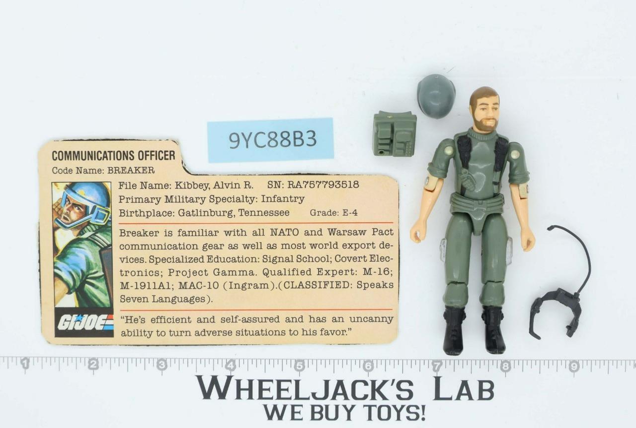 Breaker V1 Straight Arm 100% Complete G.I. Joe 1982 Hasbro Vintage ...