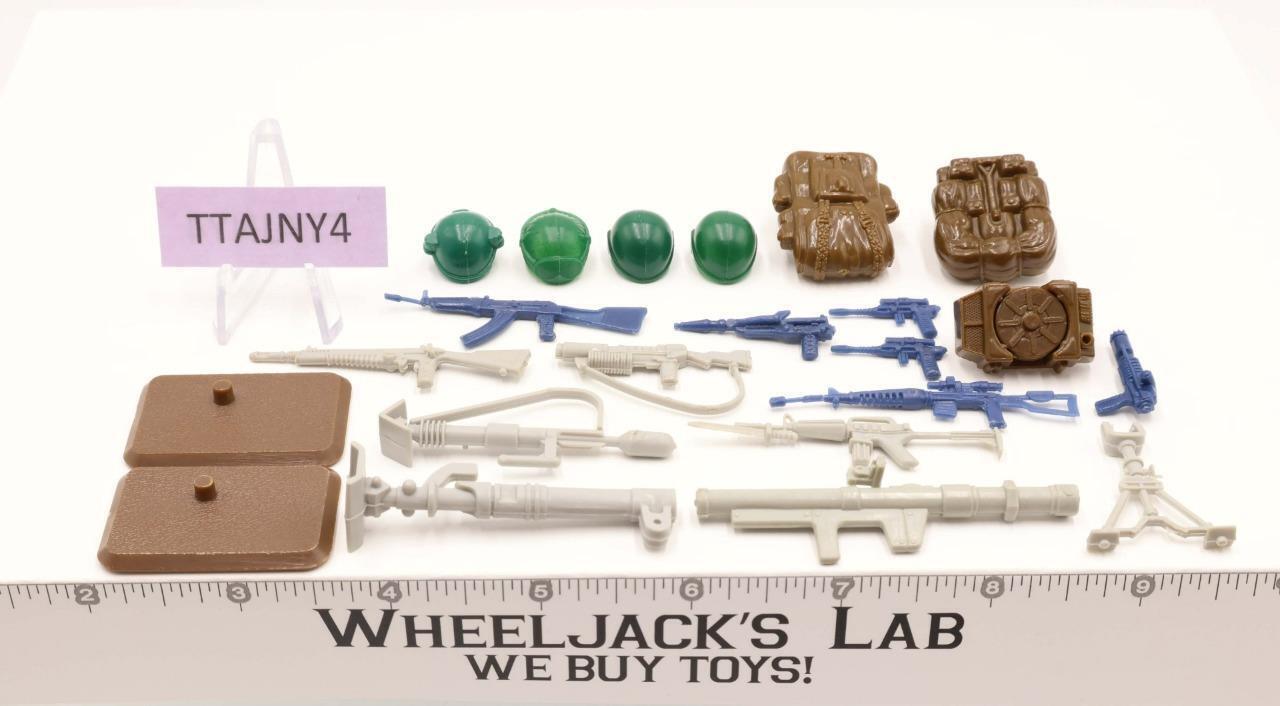 Lot Battle Gear Accessory Pack 2 Set 4 Complete 1984 Weapons G.I. Joe ...