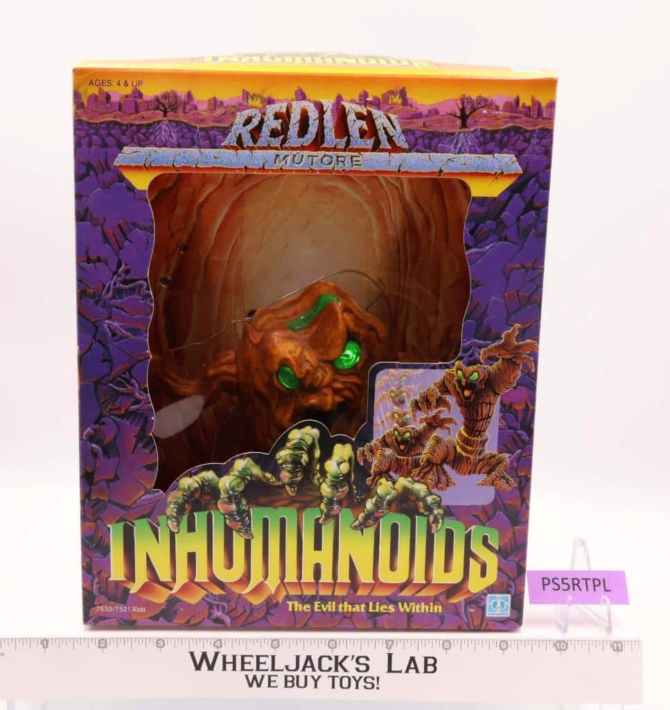 Redlen Tree Stump Mutore Complete W/Box Inhumanoids 1986 Hasbro Action ...