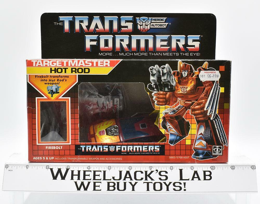 Hot Rod Targetmaster MIB CORRECTED VERSION Complete 1987 Vintage G1 ...