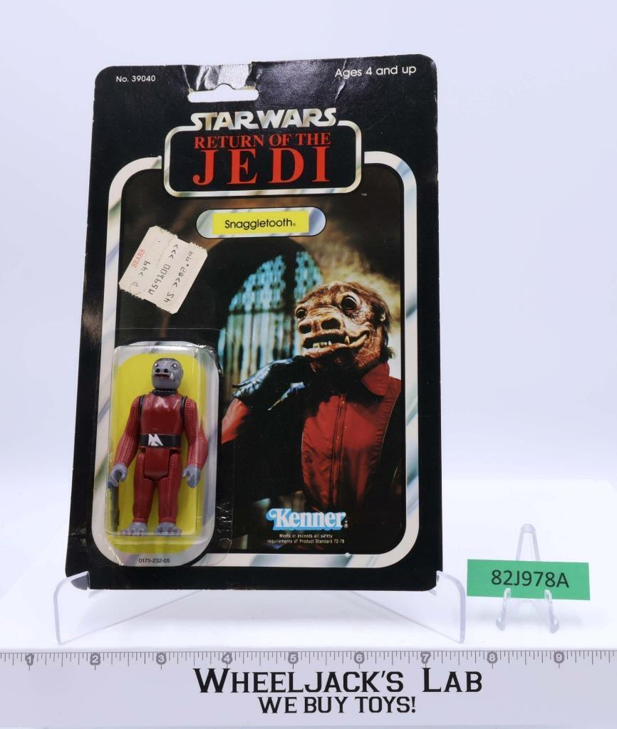 Snaggletooth SPAIN 77 Back-A Star Wars ROTJ 1983 Kenner NEW MOSC SEALED ...