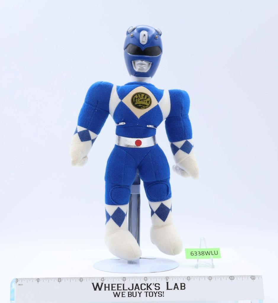 Blue Ranger Mighty Morphin Power Rangers 1993 Bandai 11" Plush Figure ...