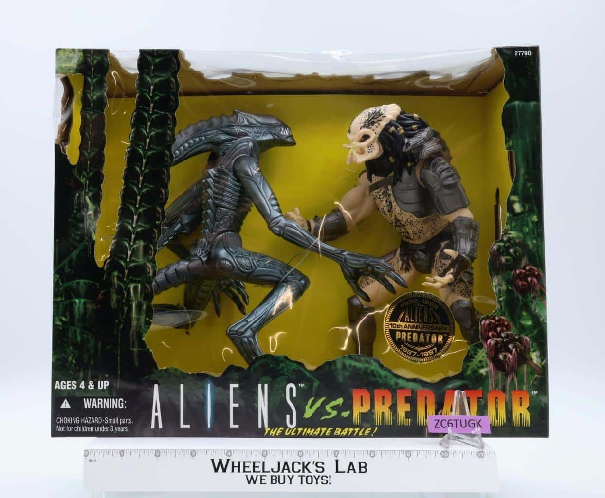 Aliens vs Predator Ultimate Battle 1996 Kenner Action Figure NEW MISB ...