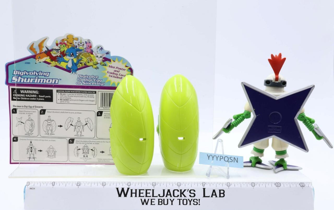 Shurimon Digi-Egg Digimon Digivolving Digivolve 2000 Bandai Action ...